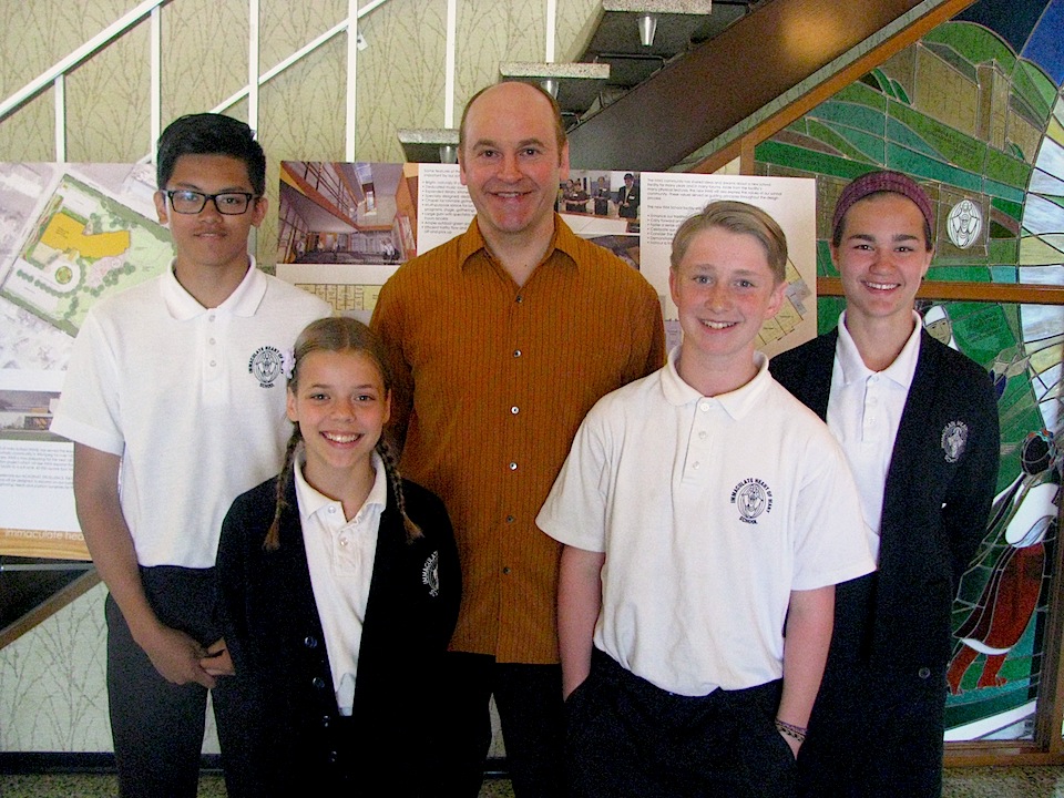Danny Schur visits IHMS – Immaculate Heart of Mary School