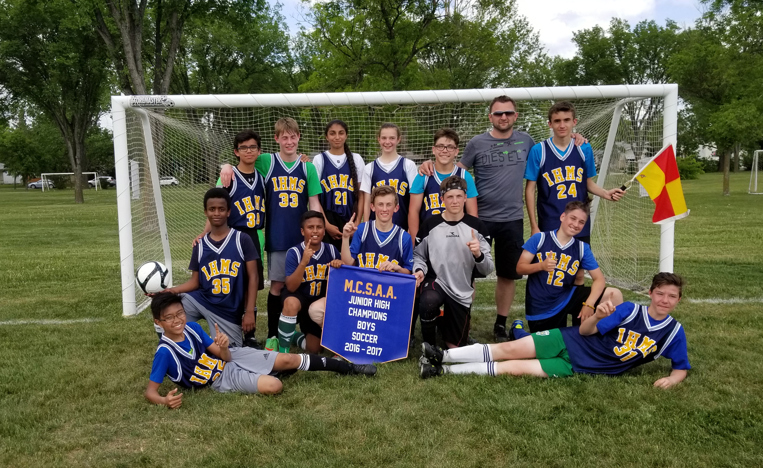 IHMS Soccer Champios 2017 (large format) – Immaculate Heart of Mary School